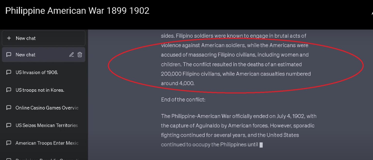 Guerra filipino-estadounidense , Historia de Filipinas
